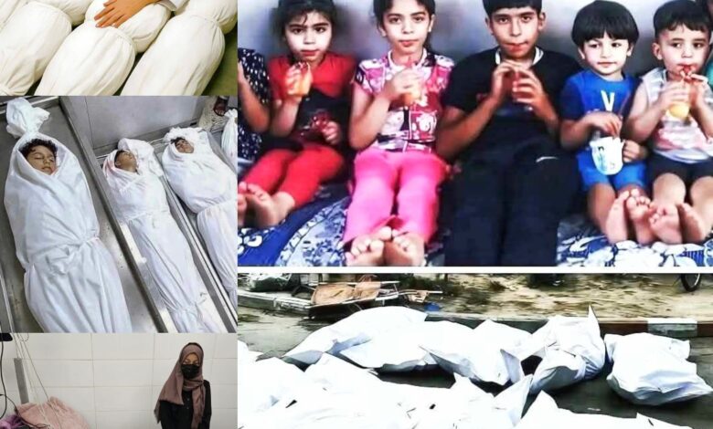 Gaza: Child rescuer Dr. Alaa Al-Najjar mourns the martyrdom of 9 of her children - Union of News ...