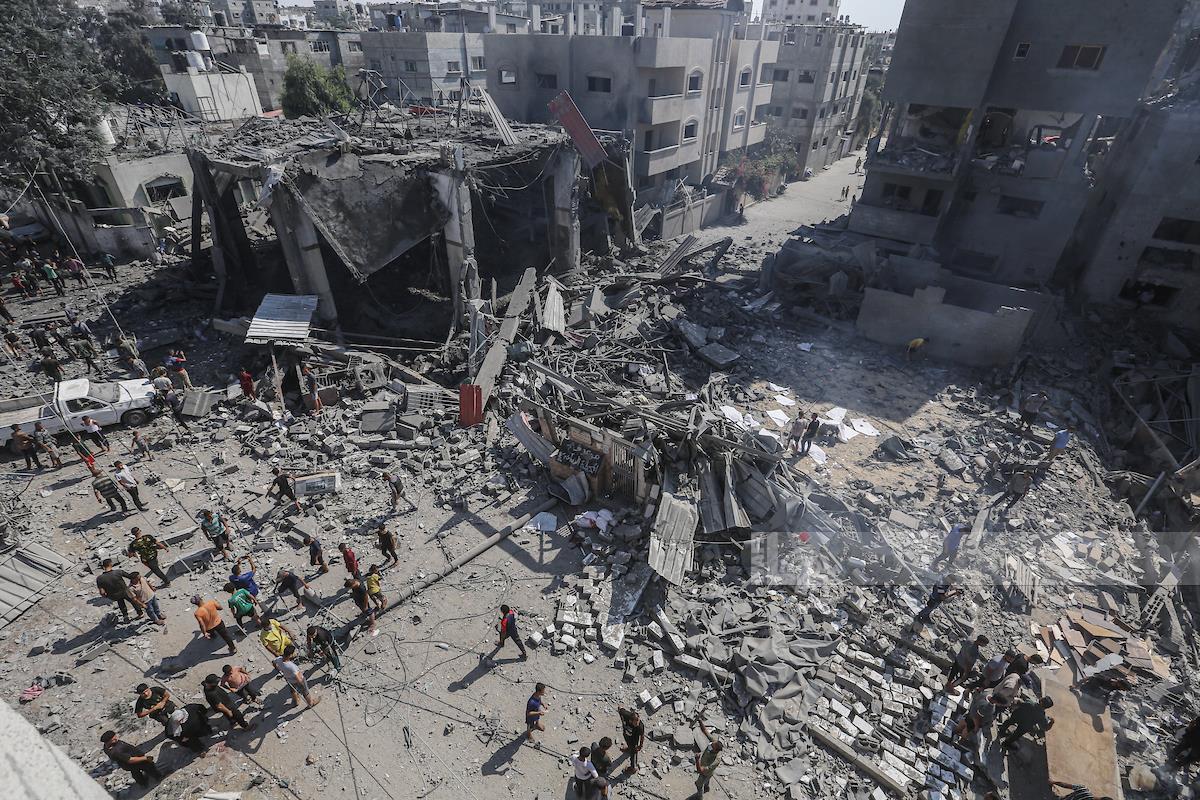 The death toll in the Gaza Strip has risen to 71,657, and the number of ...