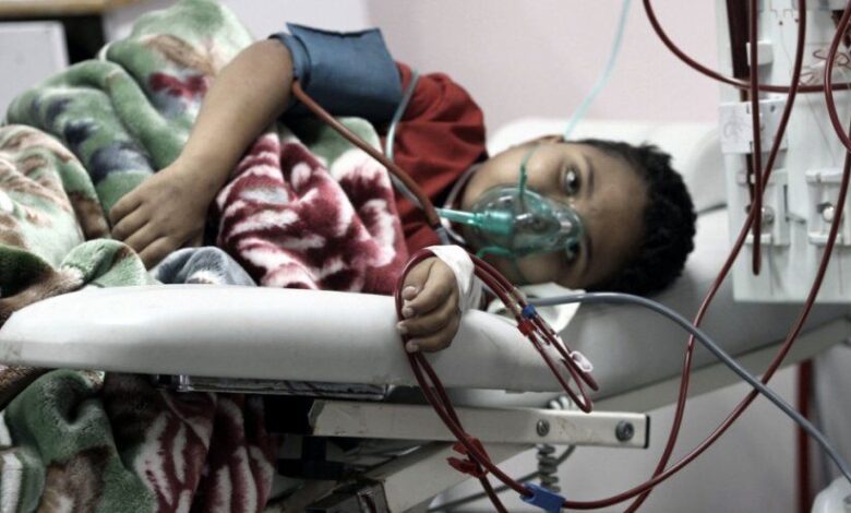 The spread of cancer in the Gaza Strip over the past two years amid a ...